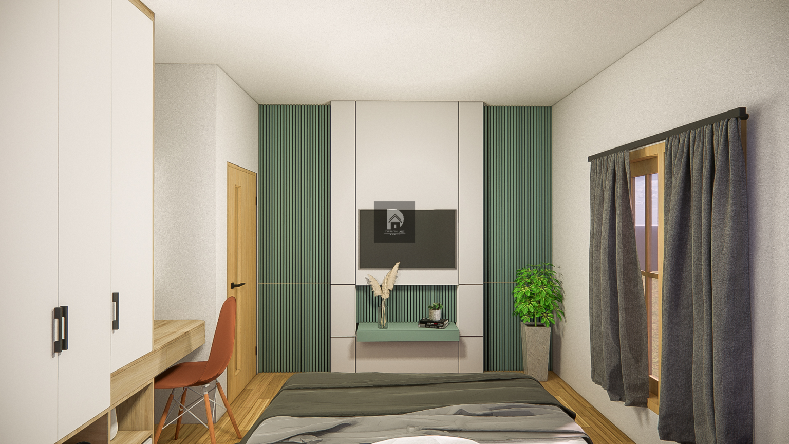 Maximizing Space and Comfort in a 49 Square Meter House with 2 Bedrooms ...